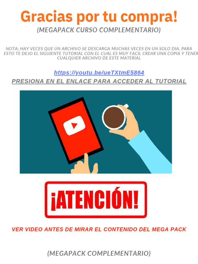 MegaPack Cursos Complementarios Online | PDF | Software | Informática