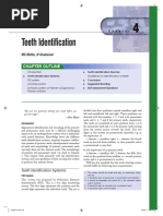 Triadan Tooth Numbering Guide | PDF | Dental Anatomy | Dentistry