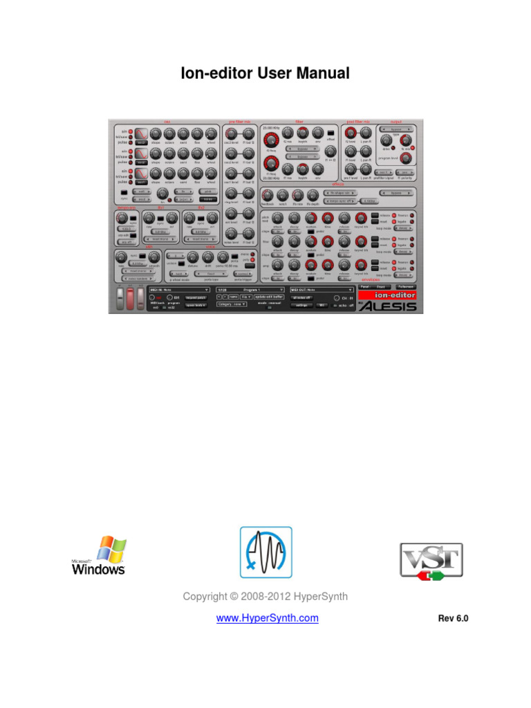 Ion-Editor User Manual Rev6 | PDF | Software | Computer Science