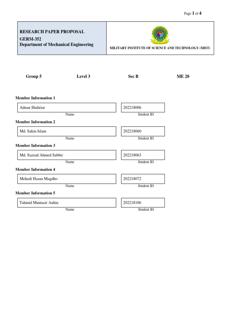 GR 5 Research Proposal | PDF | Fiberglass | Composite Material
