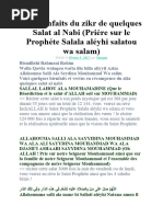 La Fameuse Salat Nariya | PDF | Doctrines et croyances religieuses ...