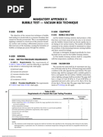 Vacuum Box Test Procedure Overview | PDF | Leak | Vacuum