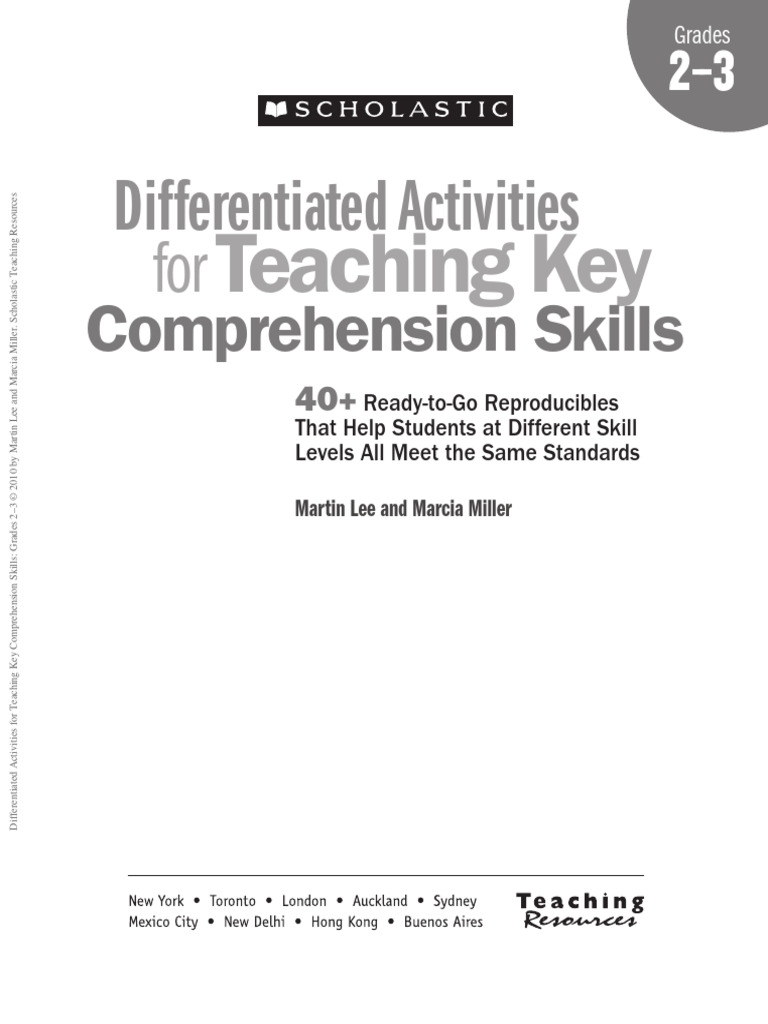 Differentiated Activities 2-3 | PDF | Reading Comprehension ...