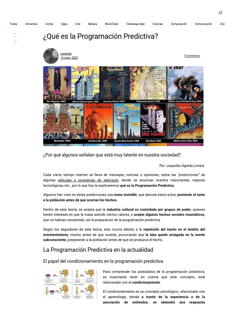 ¿Qué Es La Programación Predictiva | PDF | Platón | Teoría