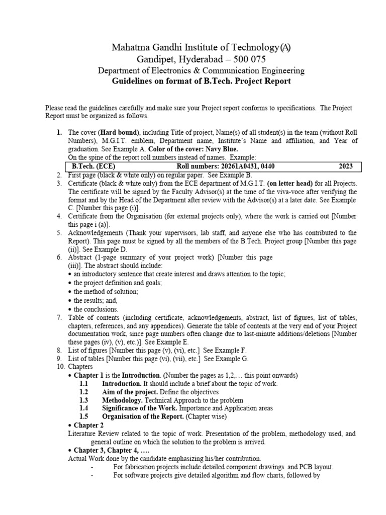RTP Format 2023-24 | PDF | Radar | Electronics