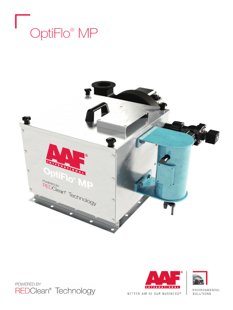 OptiFlo MP Brochure Spanish | PDF | Filtración | Ventilación (Arquitectura)