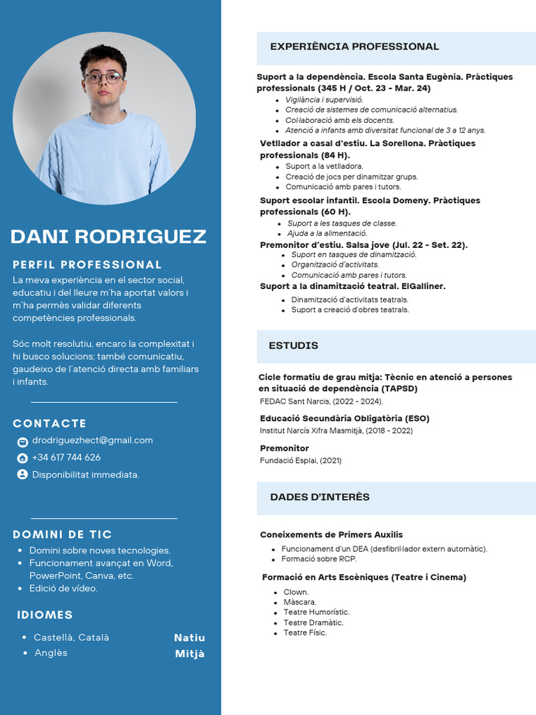 Dani Rodriguez CV.pdf | PDF