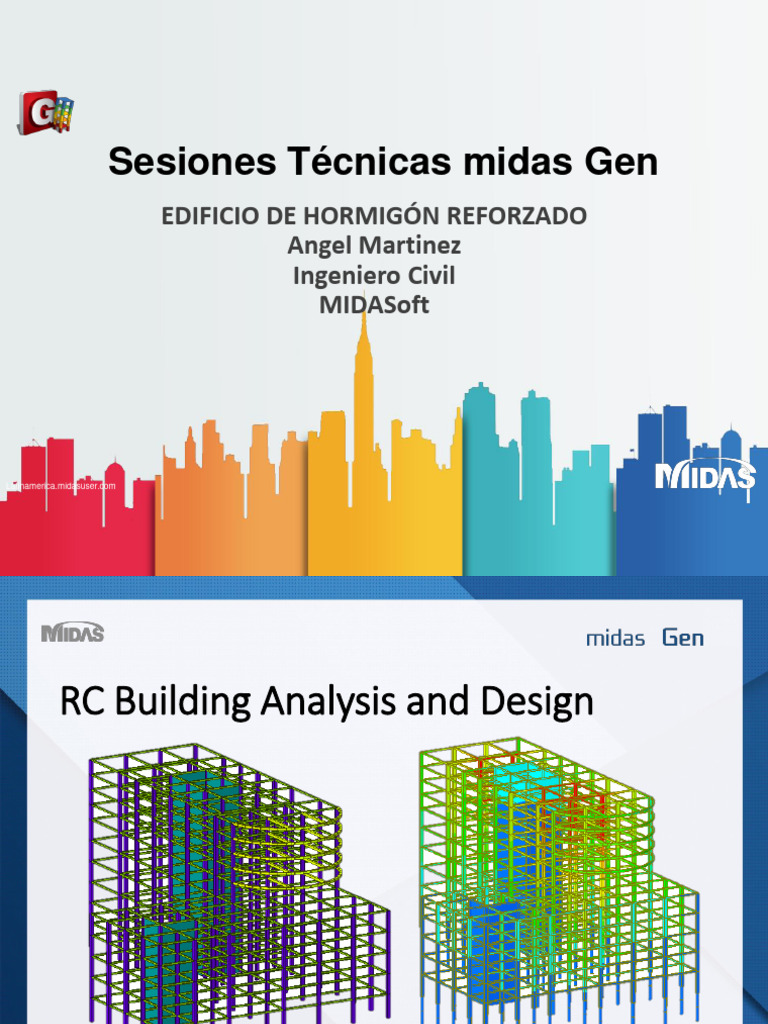 Gen Tutorial RC Building 1489530522 | PDF | Beam (Structure) | Column