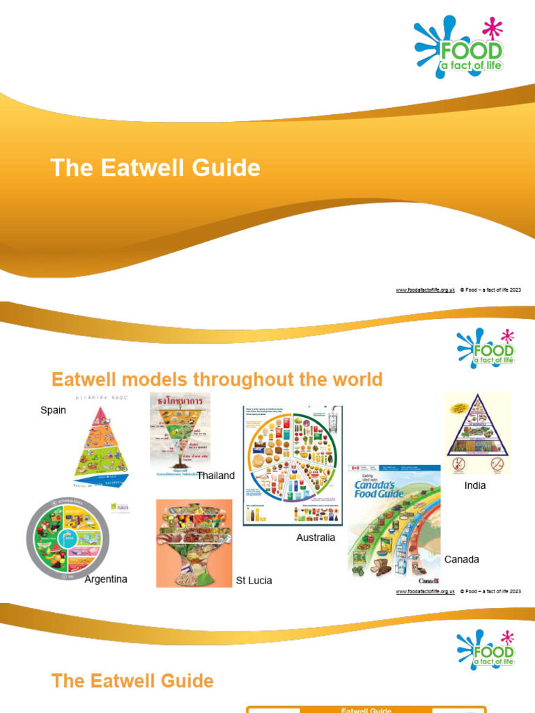 The Eatwell Guide PPT 1114he1 3 | PDF | Whole Grain | Fat