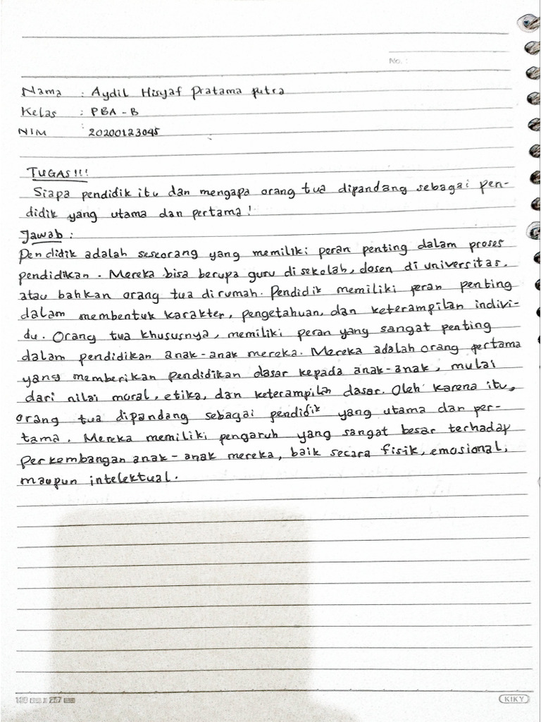 Tugas IPI AYDIL | PDF