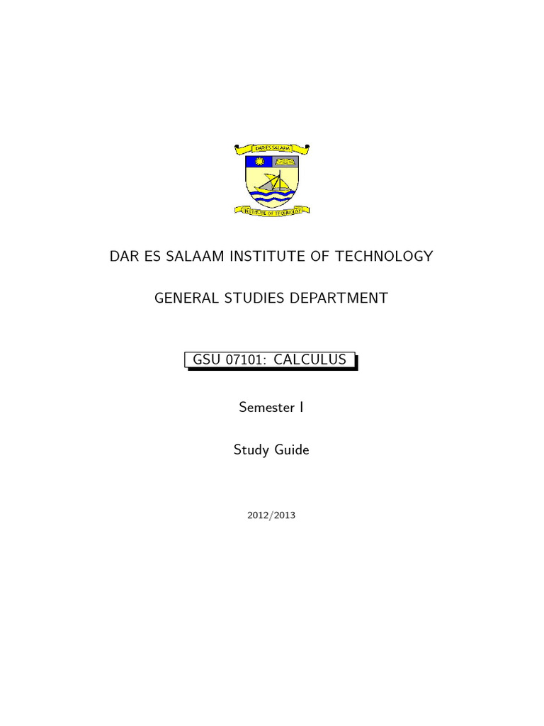 Calculus Lecture 1 Pdf Fourier Series Fourier Transform