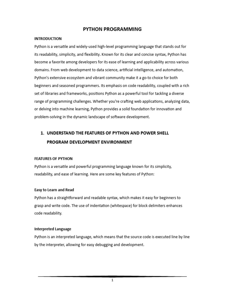 Python Lecture Note December 2023 Pdf Python Programming Language Compiler