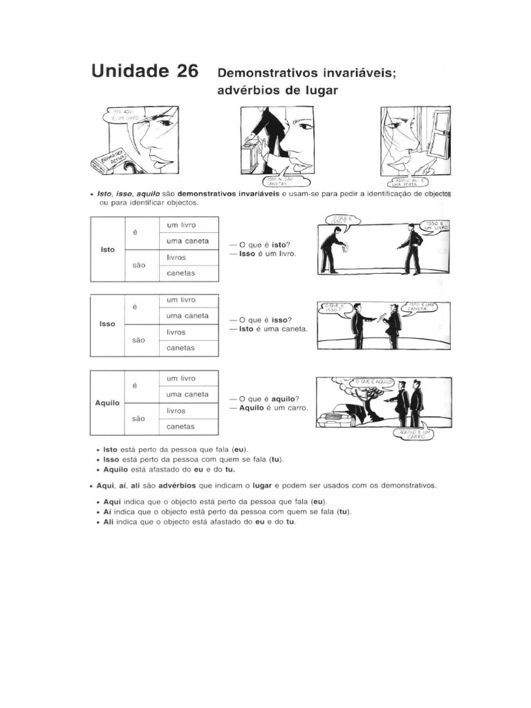 Demonstrativos | PDF