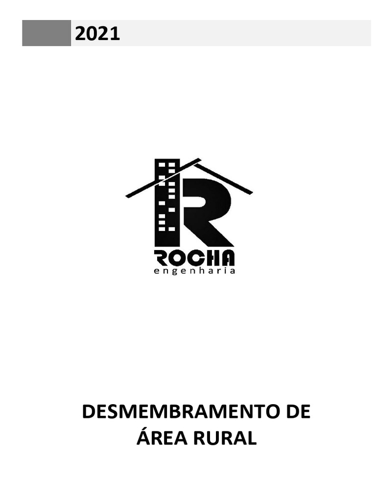 036-2021 - Desmembramento Rural - Rocha Engenharia | PDF