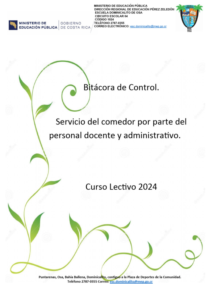 Bitácora de Control | PDF