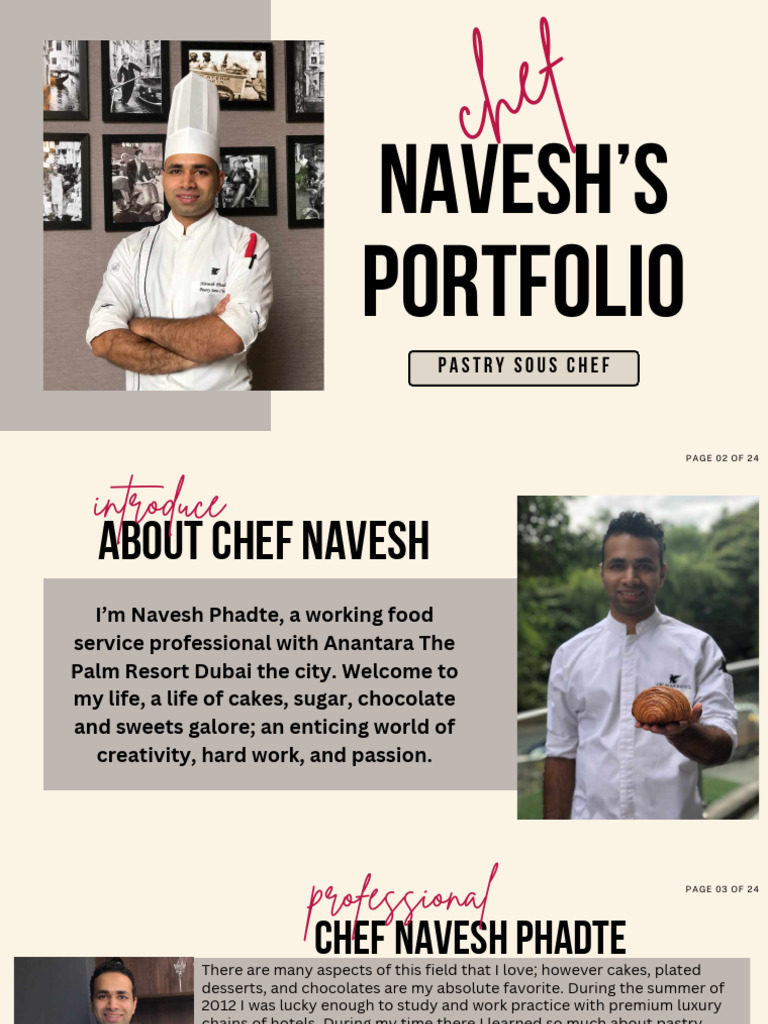 Portfolio Presentation-Compressed | PDF | Desserts | Cakes