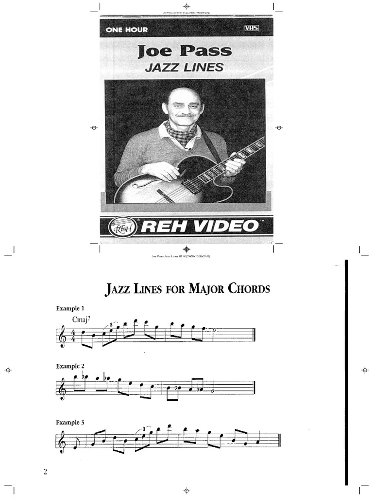 Joe Pass Jazz Lines Image Collection | PDF