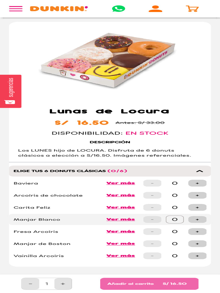 Lunas de Locura Dunkin Donuts | PDF