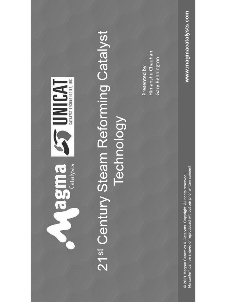 UniCat Catalysts - HimanshuChauana | PDF