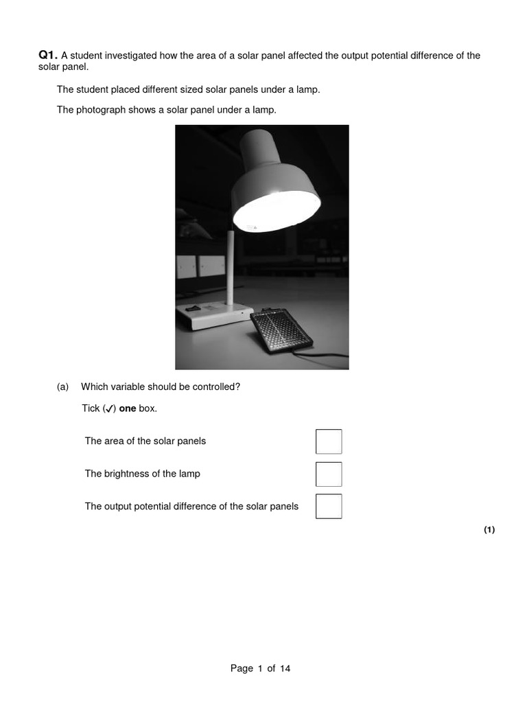 Energy Revision Exam Questions | PDF | Wind Power | Renewable Energy
