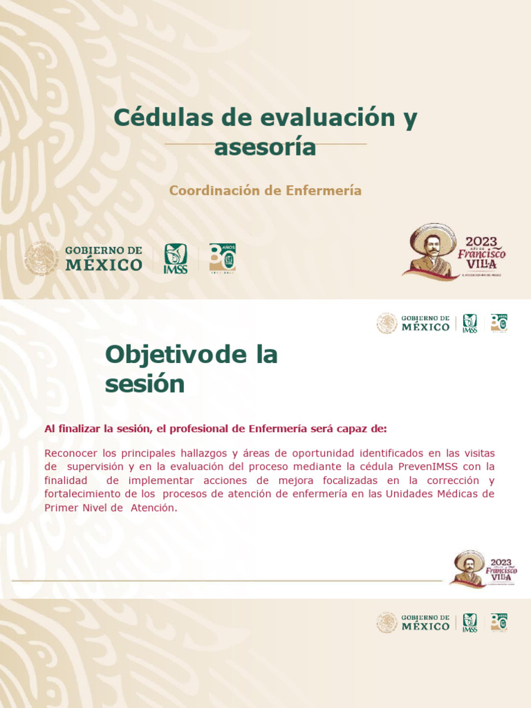 4ta - Sesion - Cedula de Evaluación prevenIMSS | Descargar gratis PDF ...