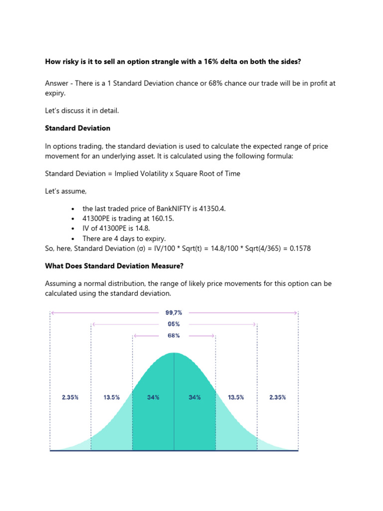 Standard Deviation in Option | PDF | History