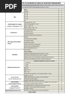 Risk Assessment Chart - Waterlow | PDF | Body Mass Index | Weight Loss