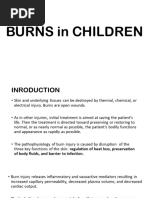 Pediatric Burn Surface Area Charts | PDF