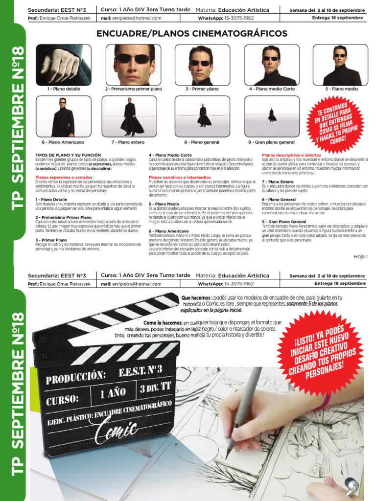 TP18 Artística 1año 3era TT Setp 2 | PDF | Occidental (género)