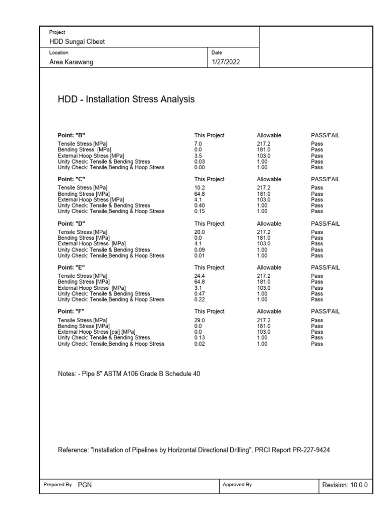 HDD Installation Stress Calculation | PDF | Stress (Mechanics) | Mechanics