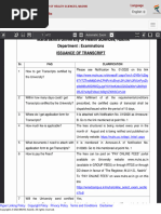 Mumbai University (ETranscript) - Home | PDF