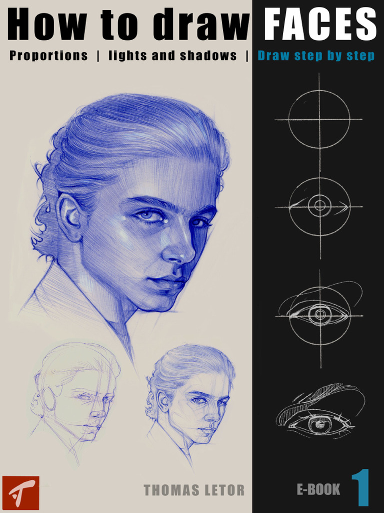 EBOOK1 - How To Draw Faces Proportions | PDF