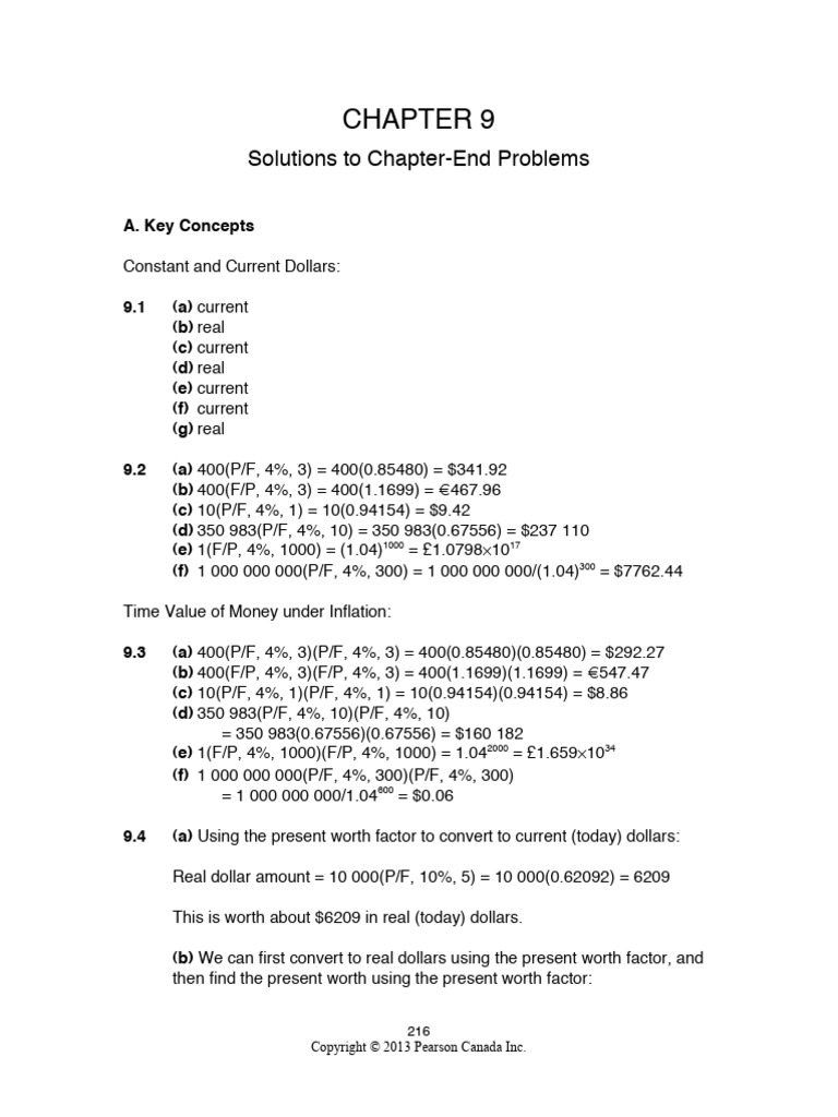 Fraser SM ch09 | PDF | Cost Of Living | Inflation