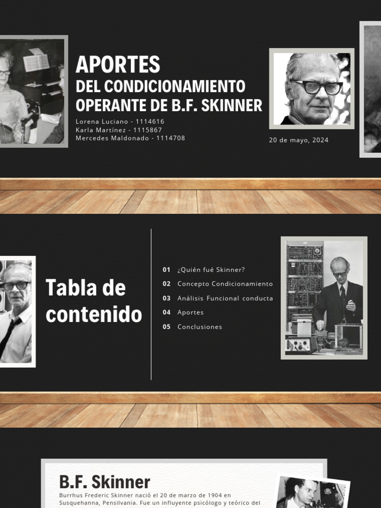 Condicionamiento Operante de Skinner | PDF | Reforzamiento | Ciencia cognitiva