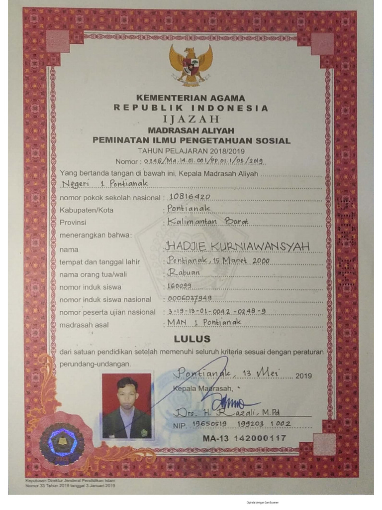 Ijazah Skhu | PDF