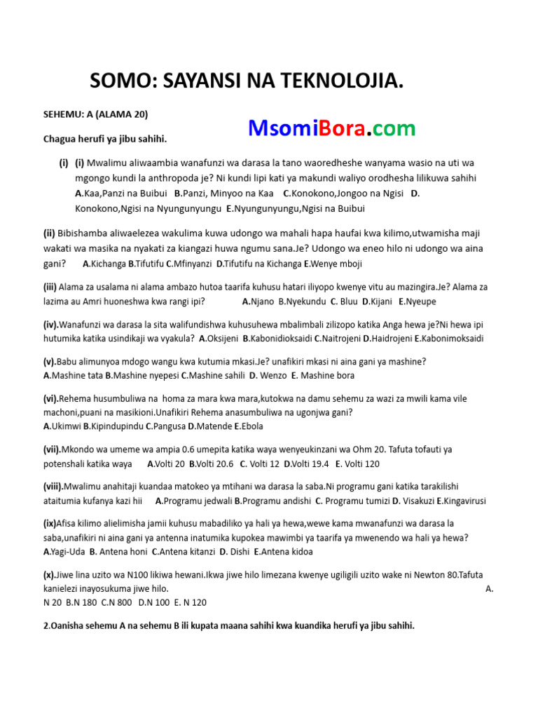 Kyerwa Midterm Drs 7 2024 | PDF