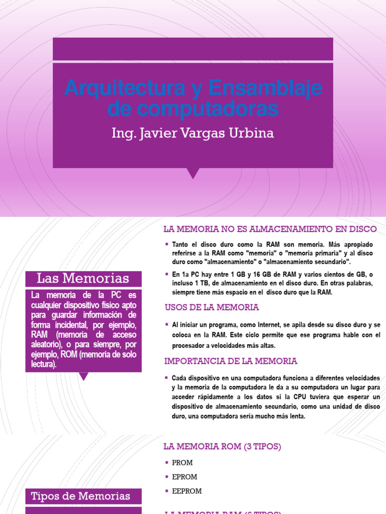 Memorias | PDF