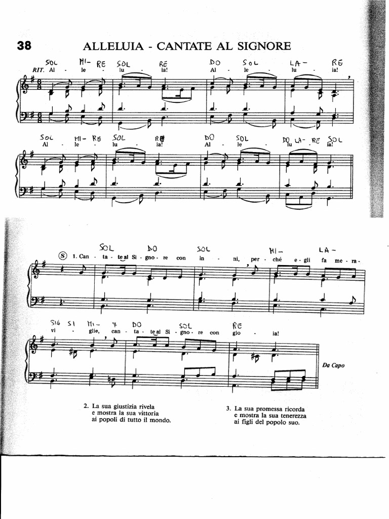 ALLELUIA (O' Carroll) in Sol | PDF