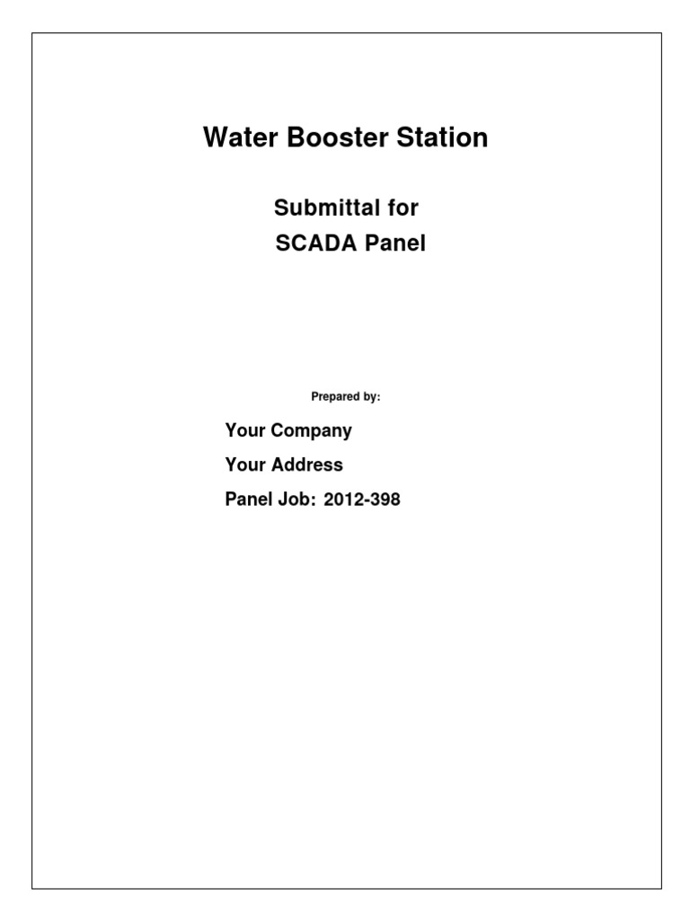 SCADA RTU Panel Submittal | PDF | Alternating Current | Corrosion