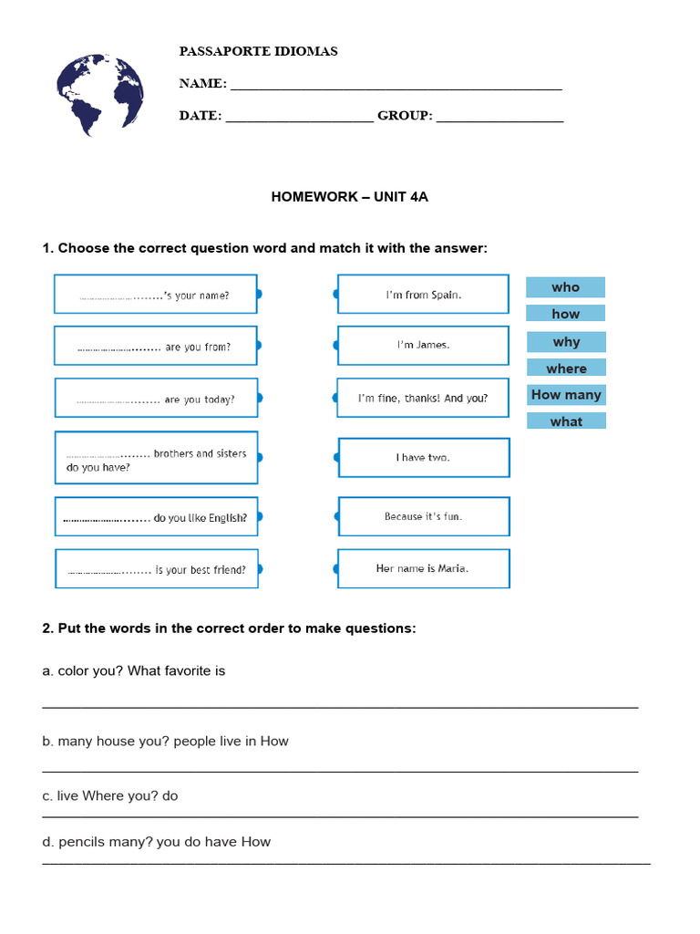 Homework 4a | PDF