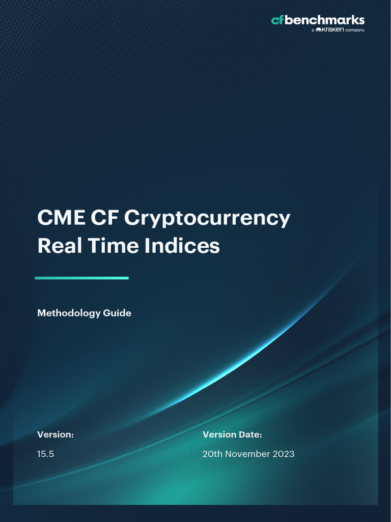 CME CF Real Time Indices Methodology | PDF | Cryptocurrency | Prices