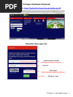 Panduan Registrasi PTK Online Pengguna Jasa Ver2.0 | PDF | Pengelolaan Keuangan & Uang