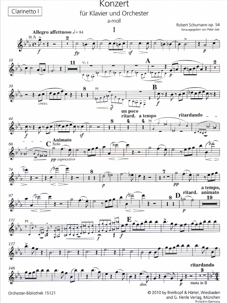Clarinet 1 | PDF