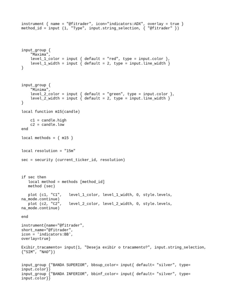 Sinal @fitrader 2 | PDF