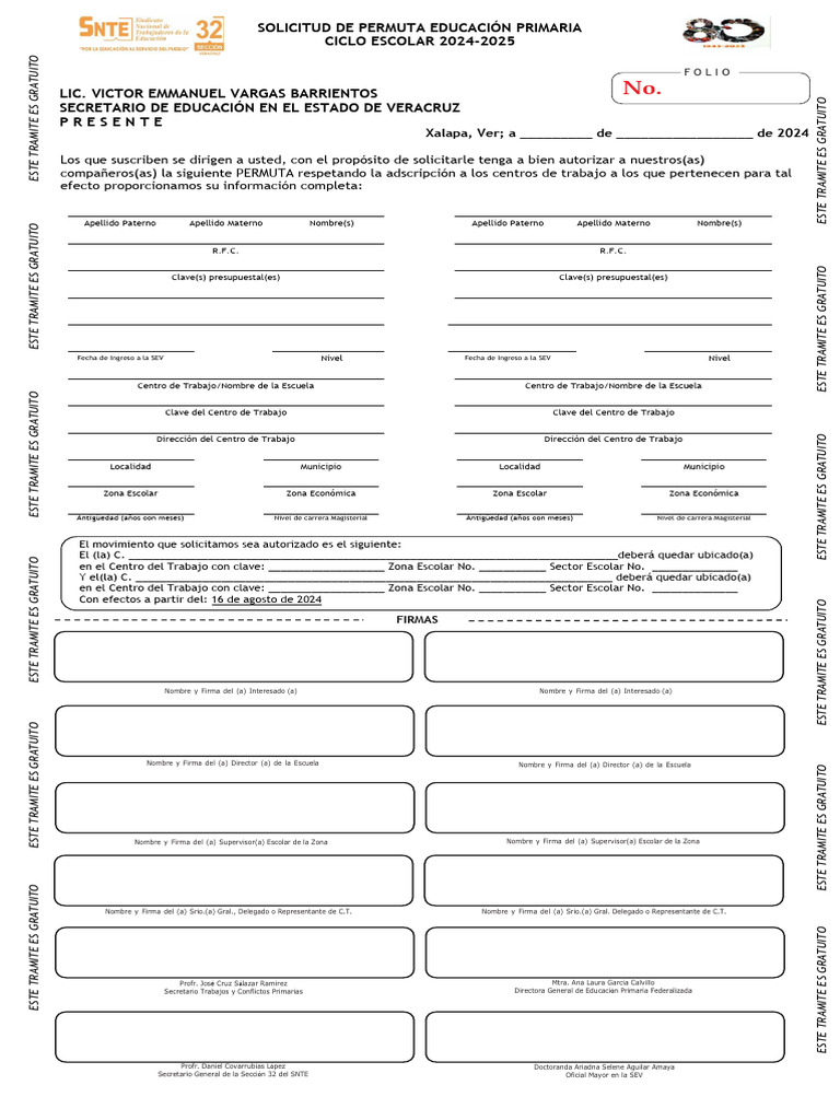 FORMATO PERMUTA 24-25 FINAL | PDF