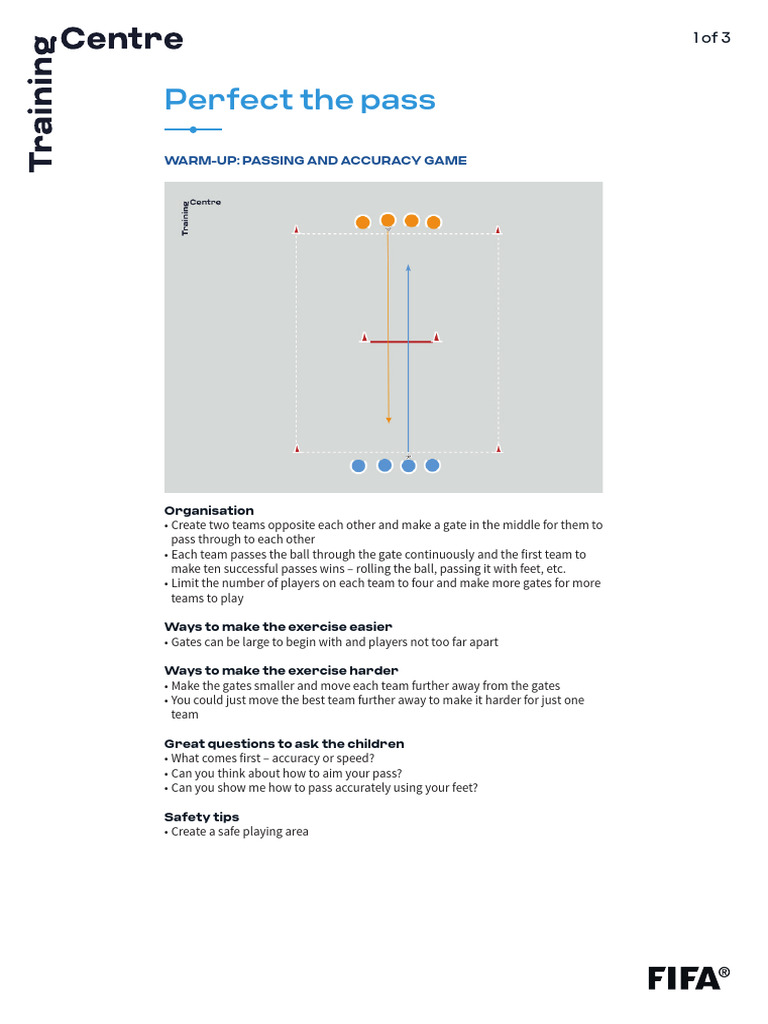 Perfect The Pass | PDF | Athletic Sports | Sports Rules And Regulations