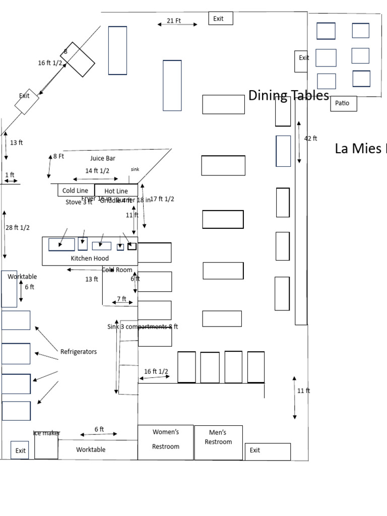 La Mies Floor Plan | PDF