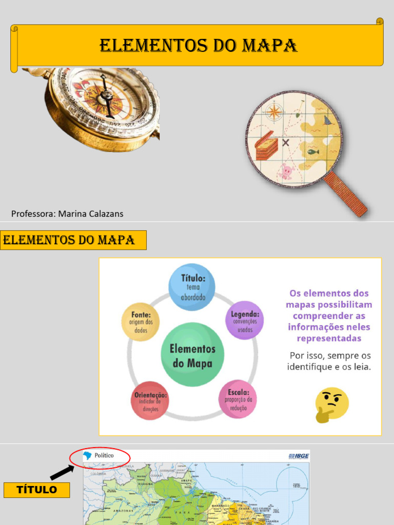 Elementos Do Mapa | PDF