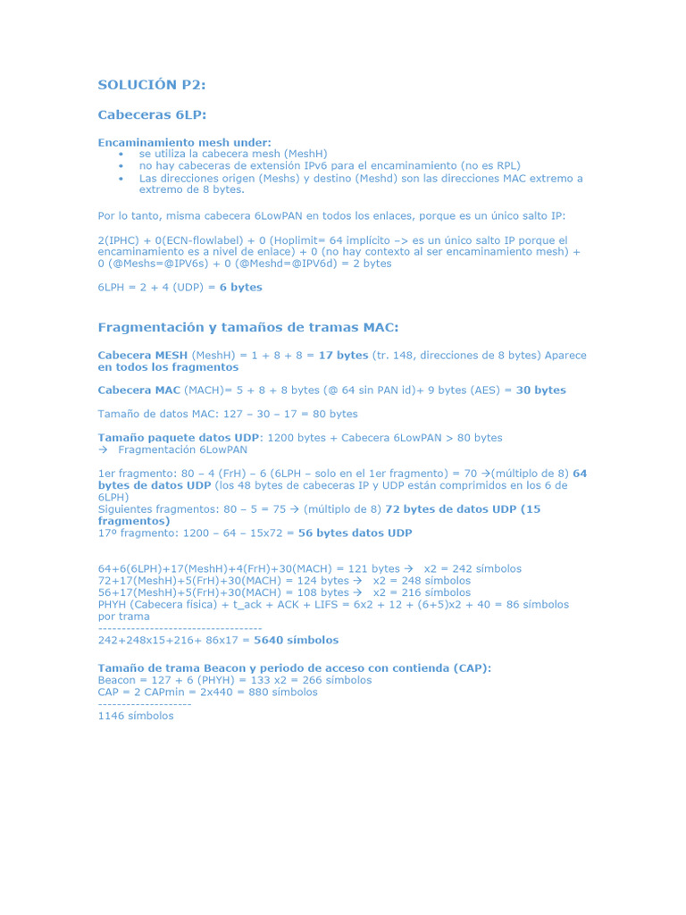 Problema2 SOL | PDF | Protocolos de internet | Transmisión de datos