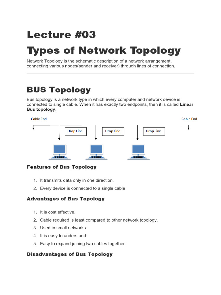 Lecture 3 Network Topology Pdf Network Topology Routing